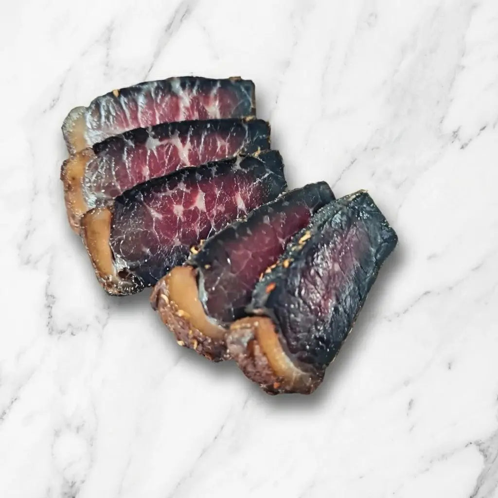 Yellow Fat Biltong | Rich, Traditional, Ready to Eat – Uncle Beef